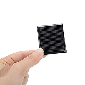 uxcell 5Pcs 5V 60mA Poly Mini Solar Cell Panel Module DIY for Phone Light Toys Charger 50mm x 43mm