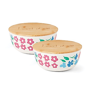 kate spade new york Floral Fields Bowl w/ Lid
