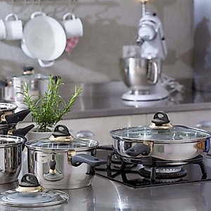 Universal Pot Lid Replacement Knob 2.5 Inches Heat Resistant Pan Lid Holding Handle Pot Lid Circular Handgrip Knob Compatible with Kitchen Cookware