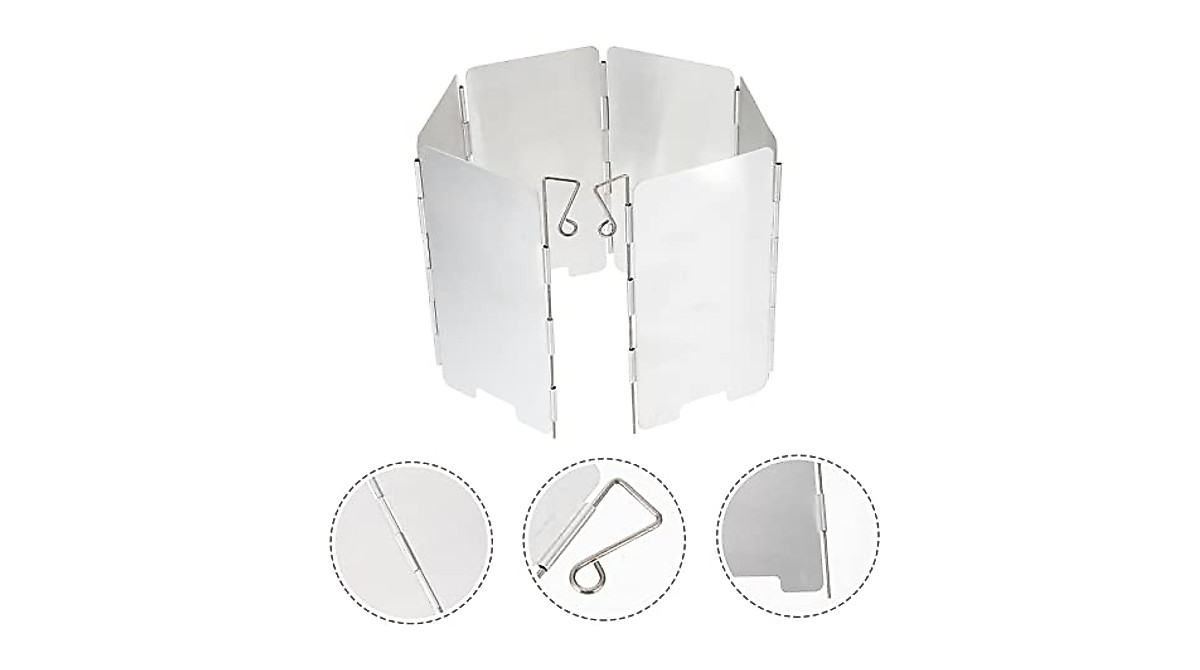 Mobestech Portable BBQ Grill Windshield - Ultimate Outdoor Gear