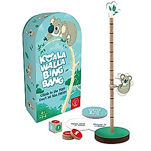 ROO GAMES Koala Walla Bing Bang - Fast-Paced, Active Dice Game - Get Children Up and Moving - Motor Skills Game for The Whole Family - for Ages 4+