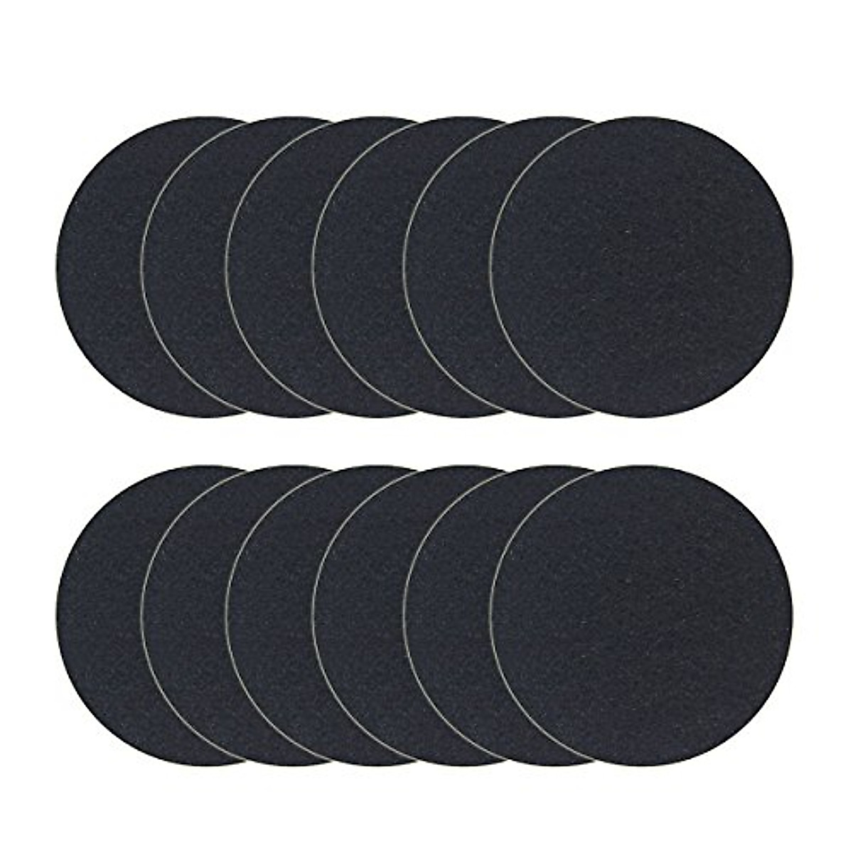 12 Pack Charcoal Filters for Kitchen Compost Bin Pail Replacement Filter Countertop Home Bucket Refill Sets, Round