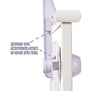 Glenna Jean DIY Non Musical Baby Crib Mobile Music Box Holder Arm Bracket Nut Screw Box