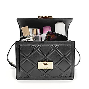 OOHOO Small Top-Handle Handbags for Women Crossbody Bags Purses for Women Y2k Fashion Designer Clutch Bags with Chain Strap