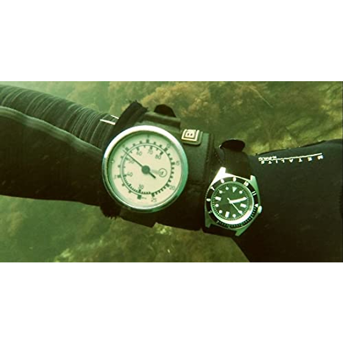 QM Men's Dive Watch US Special Forces UDT Military300M Outdoor Classical Vintage Super Light C3 Army SM8019 (SM8019ANOLOGO)