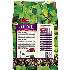 Kaytee Nut and Fruit Blend Stand Up Bag, 5-Pound