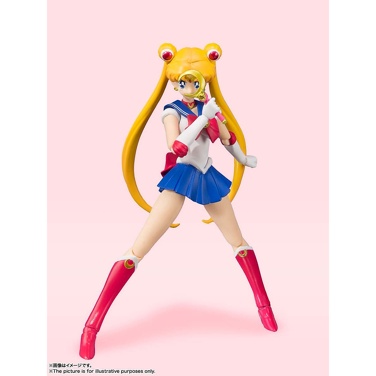 TAMASHII NATIONS - Pretty Guardian Sailor Moon - Sailor Moon -Animation Color Edition-, Bandai Spirits S.H.Figuarts Action Figure