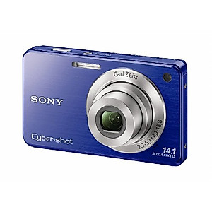 Sony Cyber-Shot DSC-W560 14.1 MP Digital Still Camera with Carl Zeiss Vario-Tessar 4x Wide-Angle Optical Zoom Lens and 3.0-inch LCD (Blue)