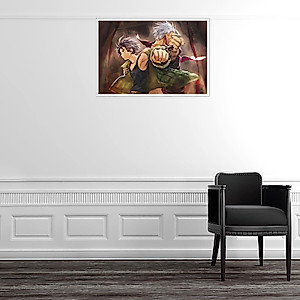 STOCKIFY Iron Blooded Orphans Poster Anime Posters Canvas Prints Teenagers Bedrooms Wall Art For Home Office Bedroom Decorations Unframed 12"x8"