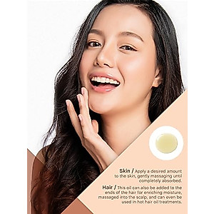 Horbäach Pomegranate Seed Oil | 4 fl oz | For Face & Hair | Promotes Clear Looking Skin, and Reduces Appearance of Fine Lines and Wrinkles | Cold Pressed | SLS & Paraben Free | Coera