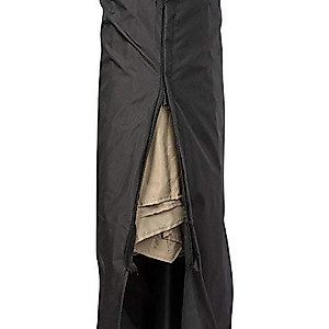 Patio Waterproof Cantilever Umbrella Cover for 9ft-13ft Mayhour Balck Dustproof,Rip,UV Water Resistant Outdoor Offset Banana Style Large Umbrella Protector with Zipper for Garden Yard Market 109in