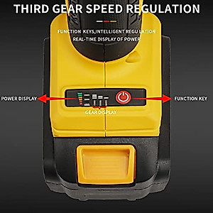 21V Cordless Angle Grinder Brushless with 2pcs 4.0Ah Battery, Charger, 125mm, 10000rpm, 3 Cutting Wheels Accessories and Carrying Case, for Cutting and Grinding