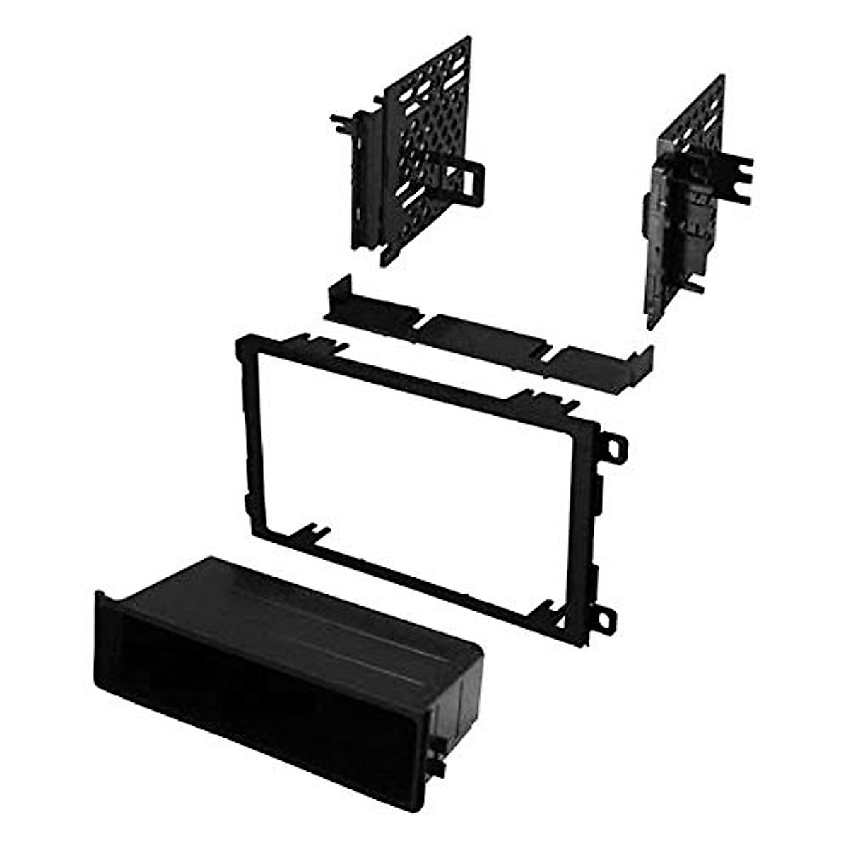 CACHÉ KIT913 Bundle with Car Stereo Installation Kit for Chevrolet Tahoe 2003 – 2006 in Dash Mounting Kit, Harness, Antenna for Single or Double Din Radio Receivers (4 Item)