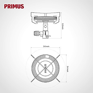 Primus | Classic Trail Backpacking Stove Silver, One Size