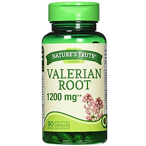 Nature's Truth Valerian Root 1200 mg Supplement 90 ea (Pack of 3)