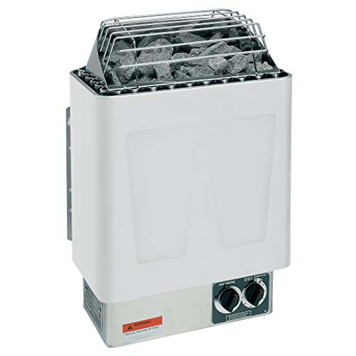 Harvia KIP 8KW, 240V-1PH Electric Sauna Heater with Built In Controls (Includes Sauna Stones)