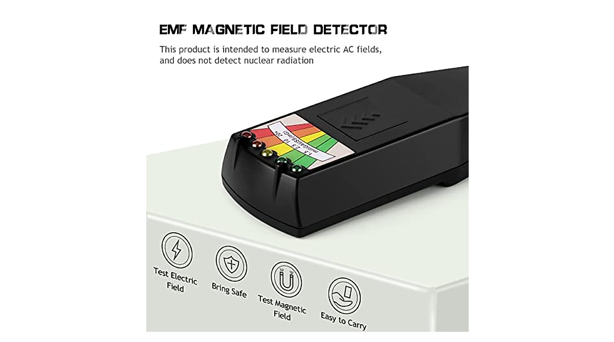 Color Tree Handheld EMF Detector for Paranormal Ghost Hunting