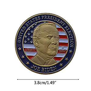 Joe Biden National Flag President Commemorative Coin Souvenir Collectible Coins