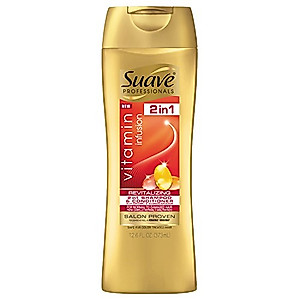 Suave Professionals 2 In 1 Shampoo and Conditioner Vitamin Infusion, 12.6 Ounce