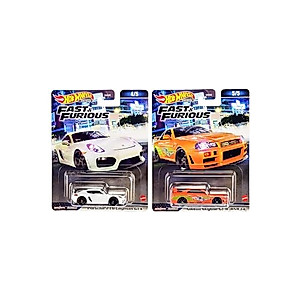 Hot Wheels 2023 Fast & Furious Premium Diecast Car Complete Set of 5 Vehicles from HNW46-956A Release