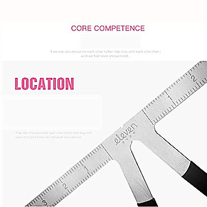 Tattoo Eyebrow Ruler Three-Point Positioning Permanent Makeup Symmetrical Tool Grooming Stencil Shaper Balance Ruler (1)