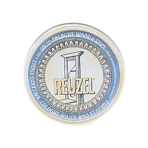 Reuzel Wood and Spice Solid Cologne Balm, Solid Cologne, 1.3 oz