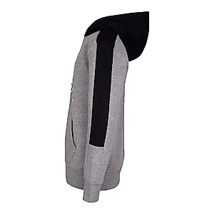 Jordan Boy's Jumpman Classics Fleece Hoodie (Big Kids) Carbon Heather MD (10-12 Big Kid)