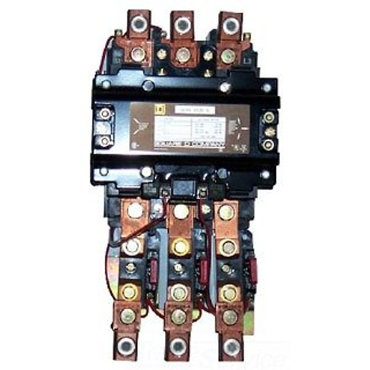 SCHNEIDER ELECTRIC 8536SGO1V02H30S 270-Amp 600-Vac Open Device Nema Size 5 Non Reversing Starterplus Options