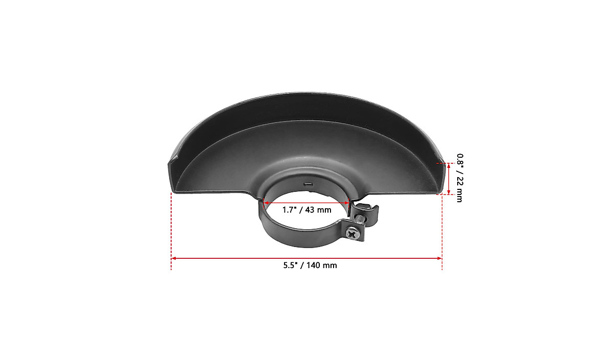 Jiozermi Metal Angle Grinder Guards - Safety Shield for 115 Type
