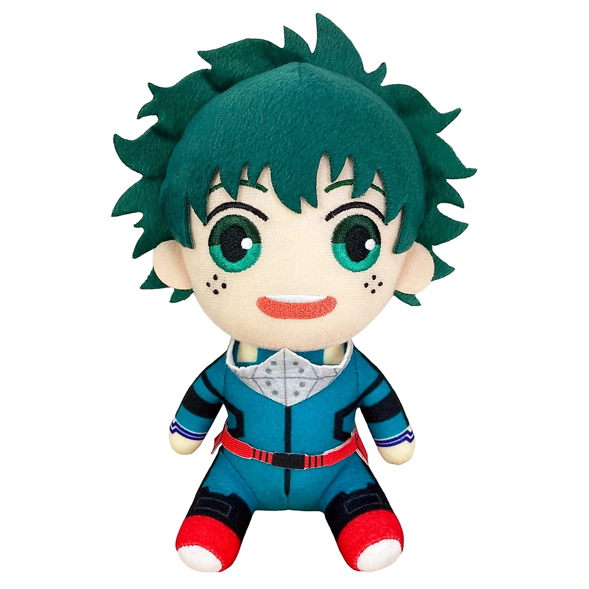 Great Eastern Entertainment My Hero Academia - Deku Hero Costume 2Nd Ver Sitting Plush 7''