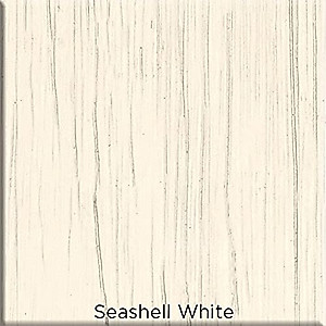 Toddler Bed Safety Guard Rail for Dolce Babi Cribs | Multiple Finishes Available (Seashell)