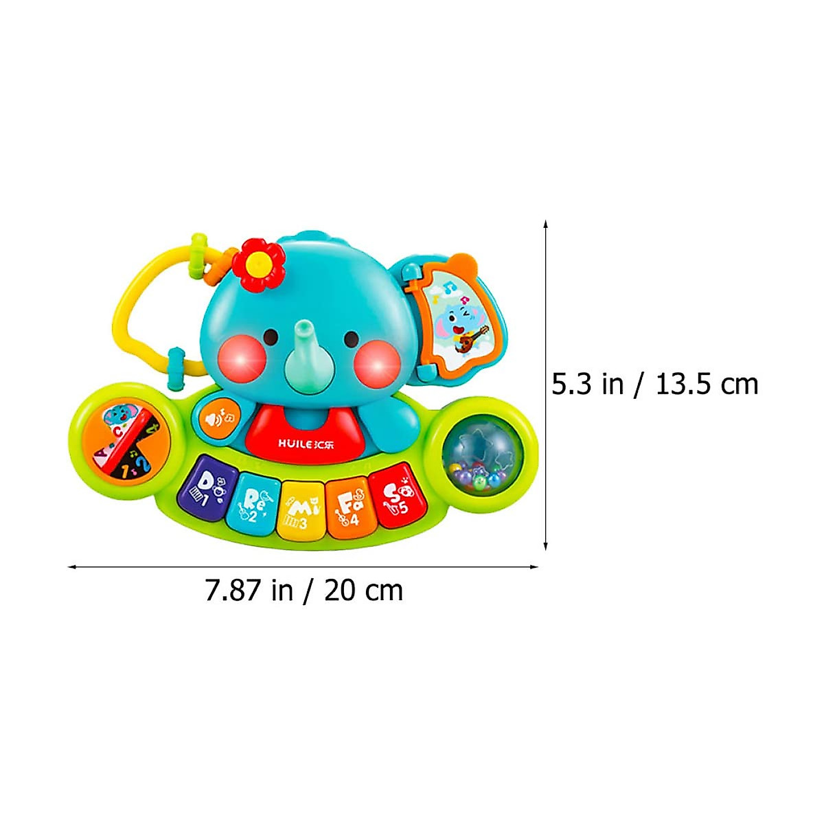 3 Pcs Piano Keyboard Toy Electric Piano Toy Early Educational Playthings Electric Piano Plaything Educational Musical Toy Electric Music Toy Electric Organ Toy Education Piano Toy