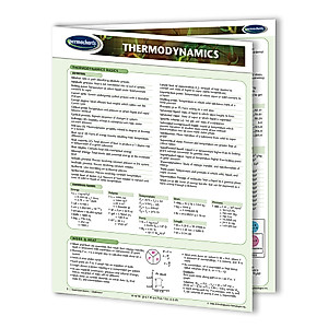 Permacharts Physics Reference Guides- High School Physics Quick Reference Guide - 4 Chart Bundle