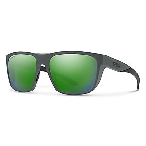 SMITH Barra Sunglasses with ChromaPop Lens Technology – Polarized Performance Sports Active Sunglasses for Watersports, Fishing & More – For Men & Women