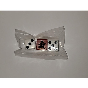 Monopoly Red Speed Die Set (3 Pieces) by Hasbro