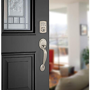 Weiser Ged1460x15 Satin Nickel Keypad Lock with SmartKey Re-Key Technology