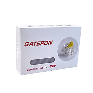 Gateron G Brown Pro Switches Pre-lubed 3pin RGB SMD Tactile for Gaming Mechanical Keyboard(108 Pcs, Brown)