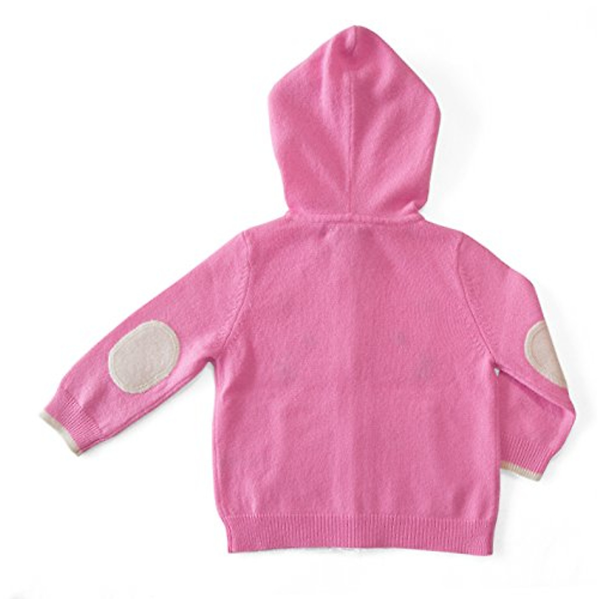 Gia John Cashmere Baby Girl Hoodie 2 Piece Sweater Set and Knit Pants Cashmere Pink 6-24M