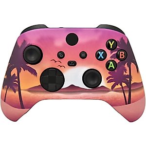 Wireless Custom Controller Compatible with PC, Windows 10+, Series X/S & One (Series X/S Tropical Paradise)