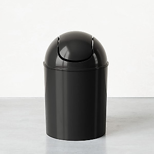 Umbra Mini Waste Can 1-1/2 Gallon with Swing Lid, Matte