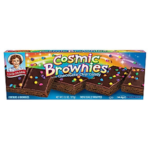 Little Debbie Variety Pack, 1 Box Each Of Zebra Cakes, Cosmic Brownies, Honey Buns, Oatmeal Creme Pies, and Swiss Rolls, 48 Piece Assortment