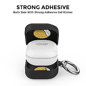 TRONWIN Silicone Case for Samsung Galaxy Buds 2 Pro/Galaxy Buds 2/Galaxy Buds Pro/Galaxy Buds Live Case Cover, Game-Machine Design Case for Galaxy Buds 2 Pro/Buds 2/ Buds Pro/Buds Live (Black)