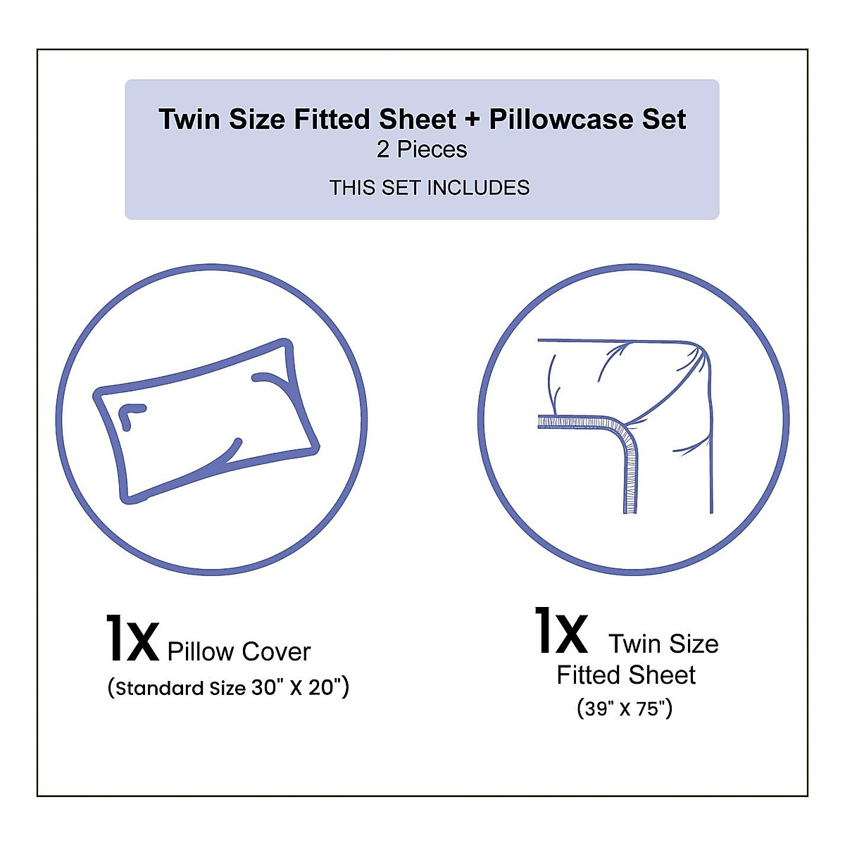 Ambesonne Anime Fitted Sheet & Pillow Sham Set, Posing Warrior Girl in Manga Style Japanese Culture Themed Illustration Art, Decorative Printed 2 Piece Bedding Decor Set, Twin, Red White