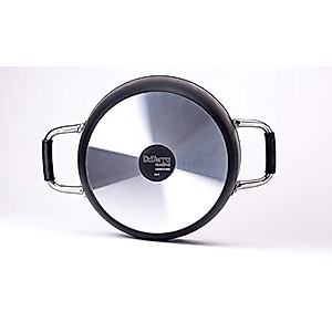 Vesuvio 5 Quart Nonstick Dutch Oven :: Nontoxic Ceramic Coated Stock Pot with Oven Safe Glass Lid