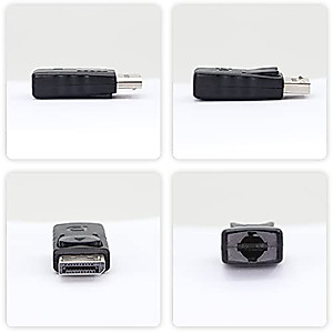 XMSJSIY DP Dummy Plug,DisplayPort Emulator Headless Ghost Display 4K for PC 3840x2160@60hz -1pcs