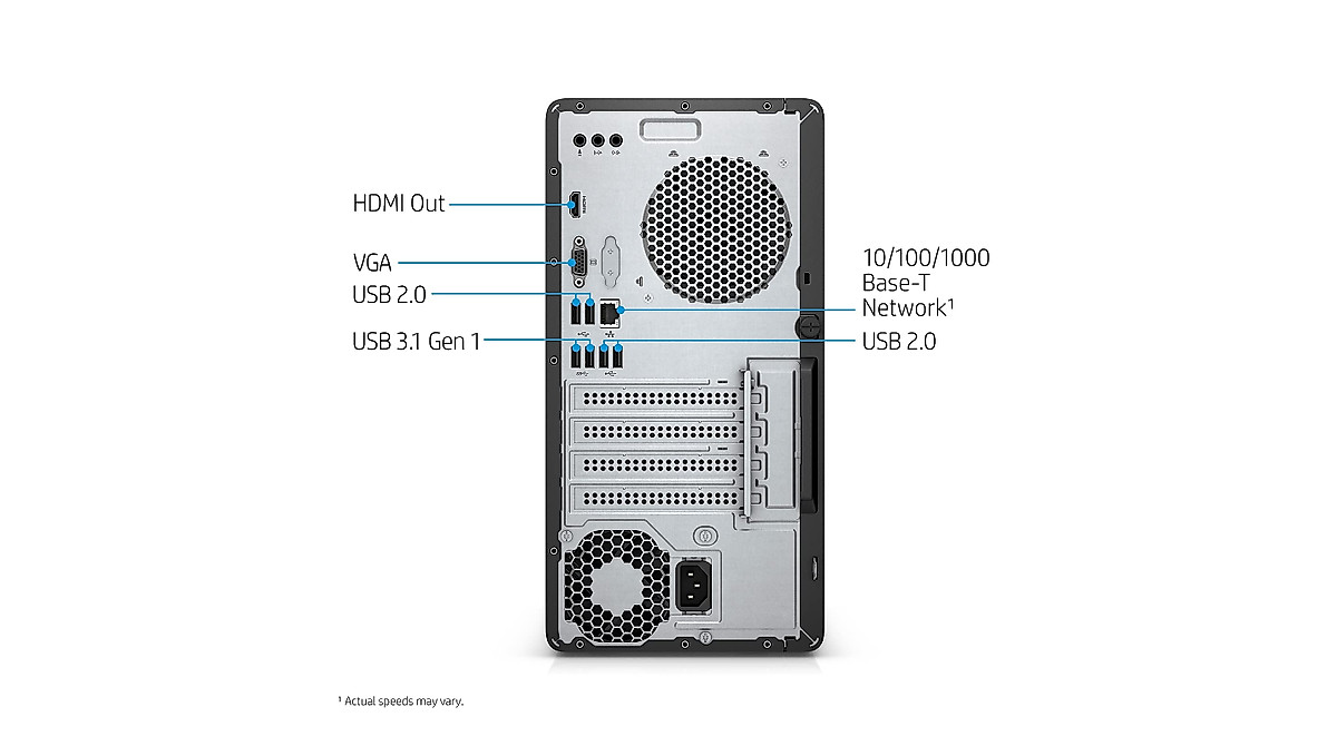 HP Pavilion Desktop - Intel Core i5, 8GB RAM, 1TB Storage