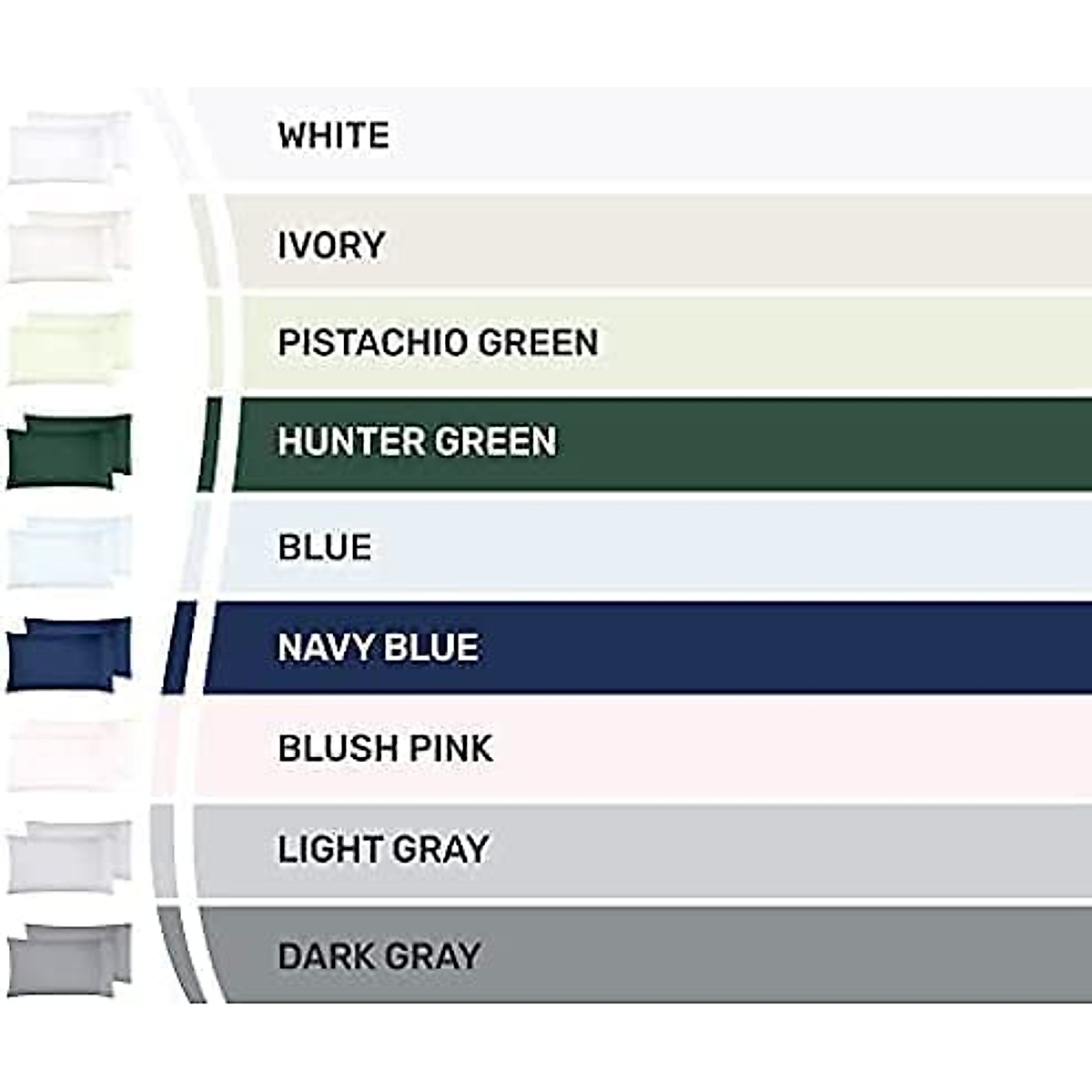 100% Organic Cotton Pillowcases - Soft and Crisp, Cooling Percale Weave, Breathable Pillow Covers, Sleep Mantra, Set of 2 (King Size, White)