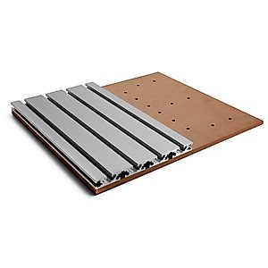 Genmitsu T-Slot Table 3040 Extension Aluminum Spoilboard, Work with 3018 Y-Axis Extension Kit, Compatible with 3018-PROVer/3018-PROVer Mach3/3018-MX3