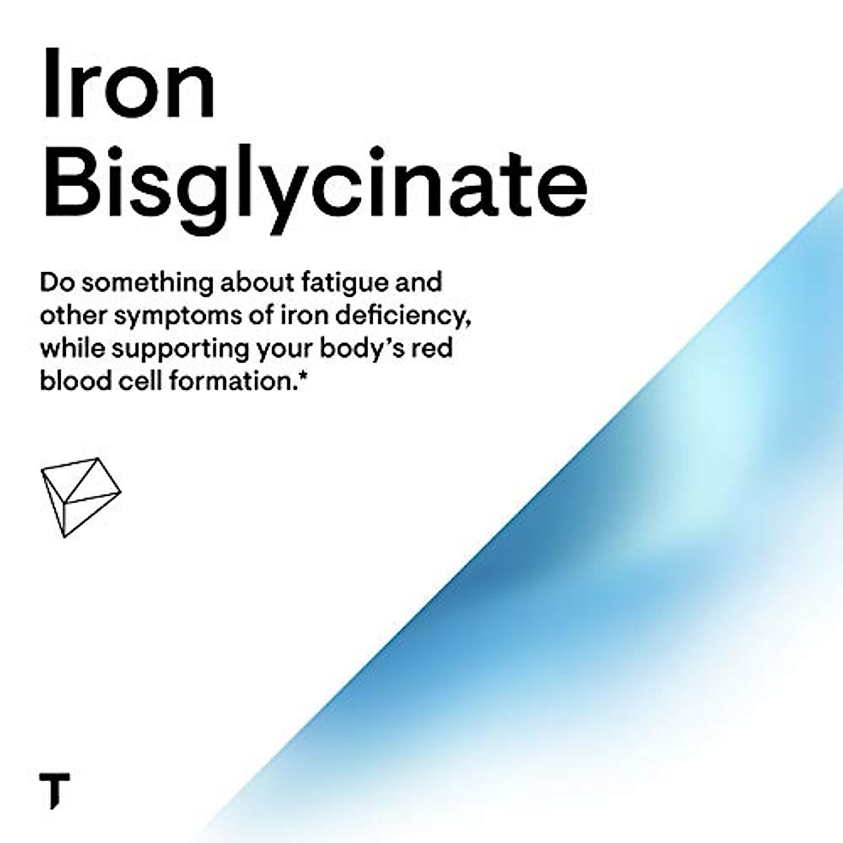 Thorne Iron Bisglycinate - 25 mg - Optimal Absorption - Support Red Blood Cell Formation - Fight Fatigue and Other Symptoms of Iron Deficiency - NSF Certified for Sport - Gluten-Free - 60 Capsules