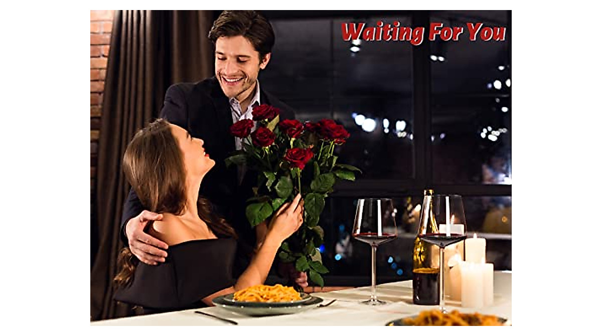 Physkoa Crystal Wine Glasses Set of 4 - Elegant & Durable